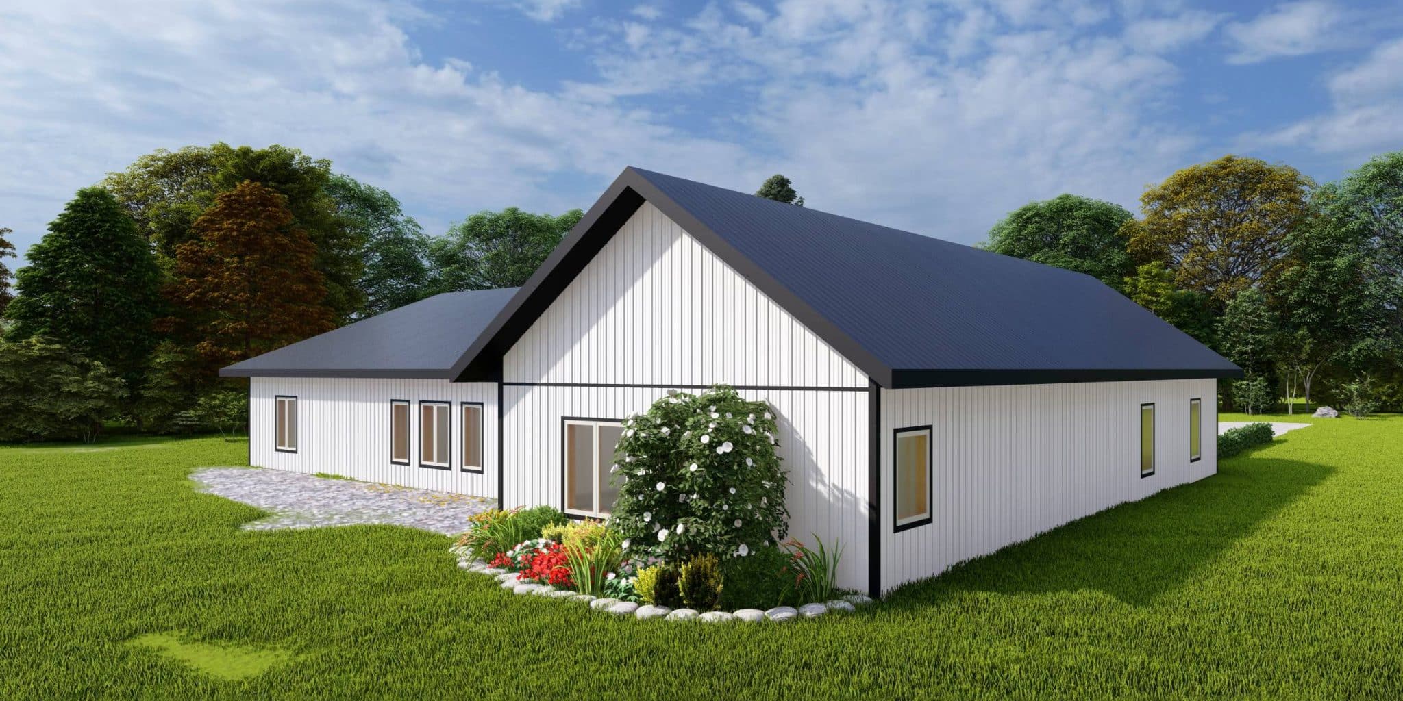 Homestead | Post-frame Home by Integrity Post Structures