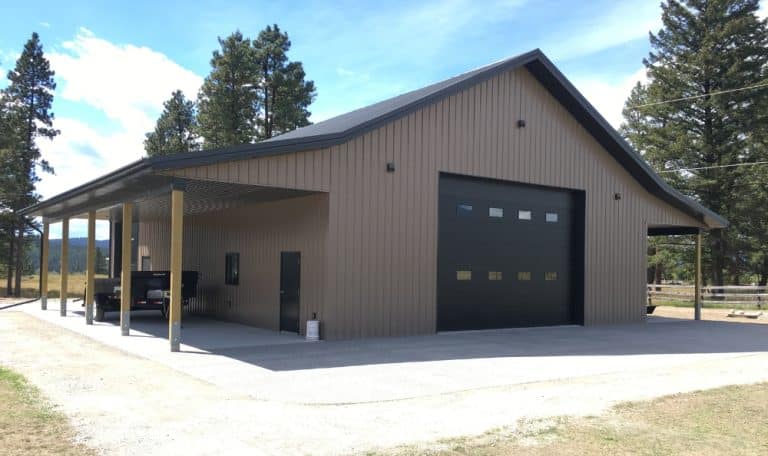 Post-frame shops in Western Canada | Integrity Post Structures